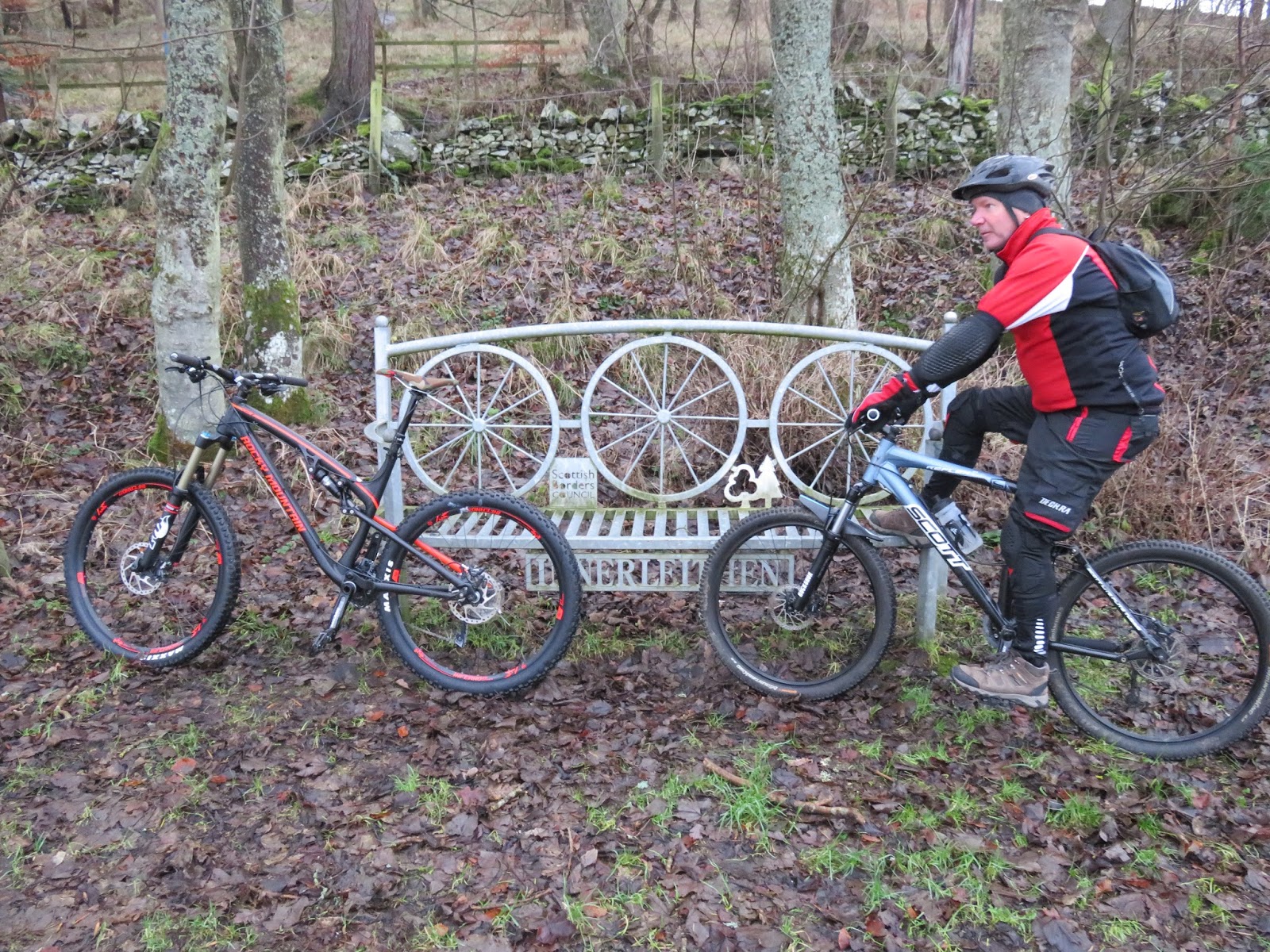 MTB Innerwick Stravaiger: 7 Stanes - Innerleithen XC Red