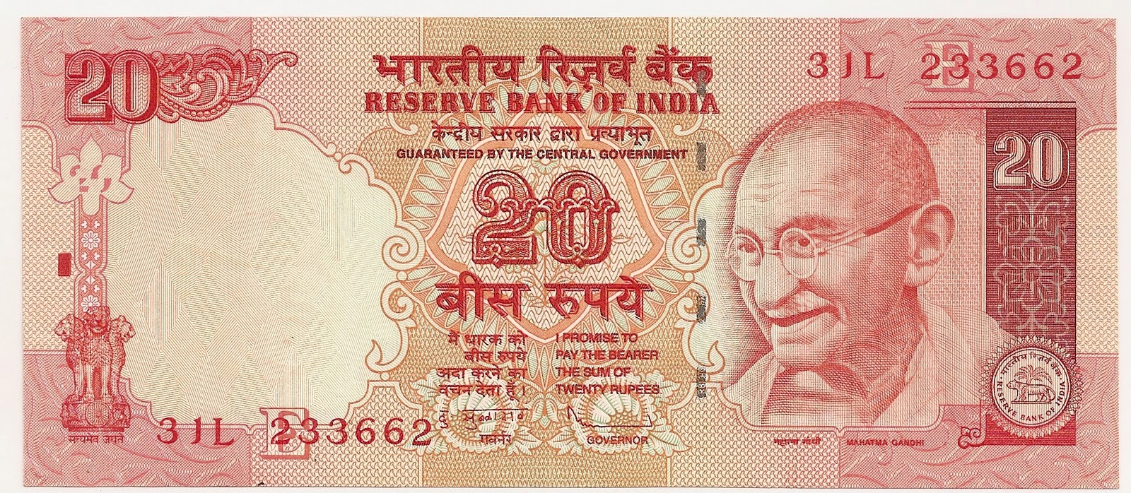 coins and more: Did you know series(8) ; Twenty (20) Rupee Notes ...