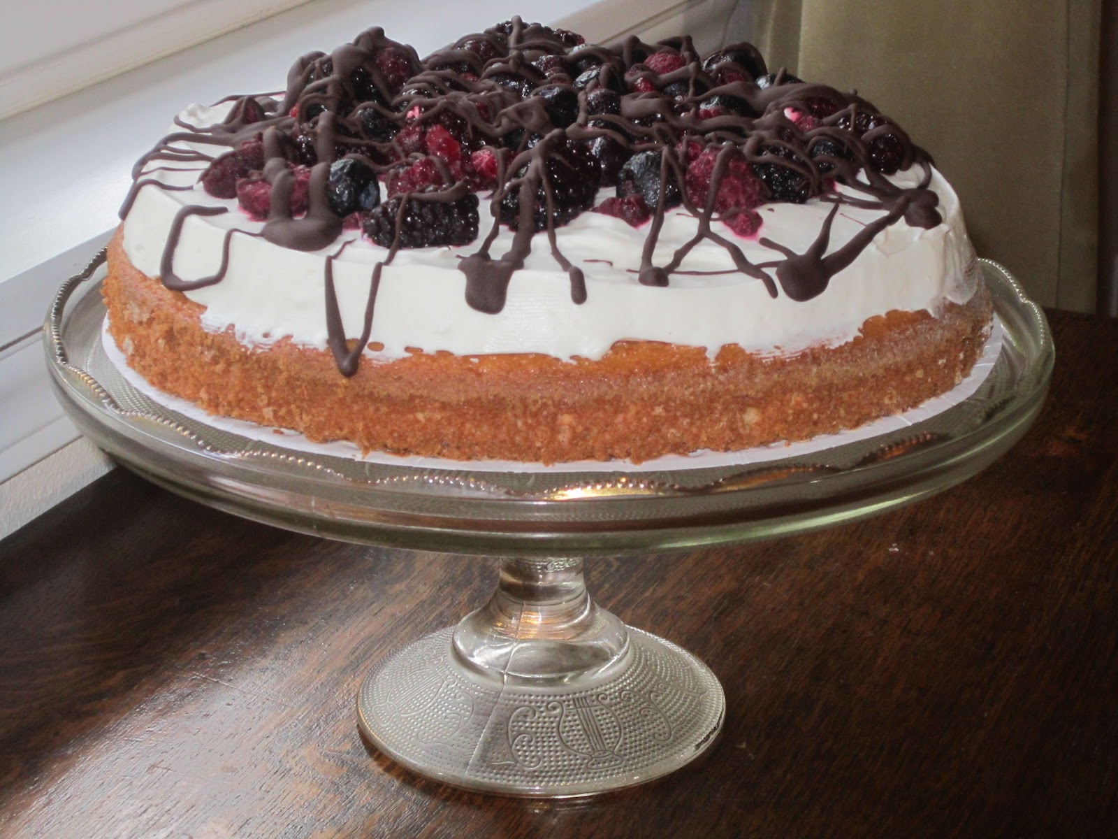 Distance Makes: Elegant and Easy Berry Torte