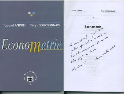 Actualitatea românească: Carte cu autograf de Tudorel ANDREI