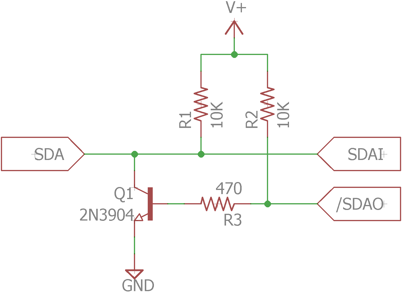 Inverting And Combining An Open-Drain Signal