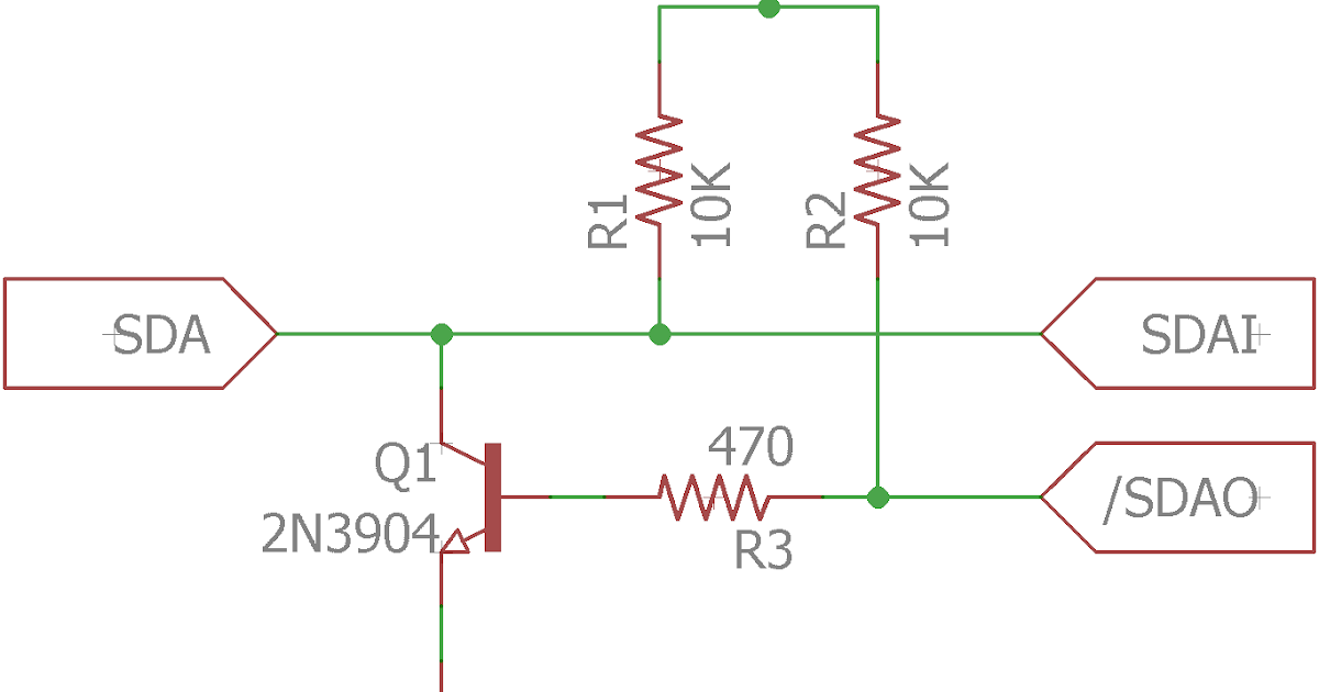 Inverting And Combining An Open-Drain Signal
