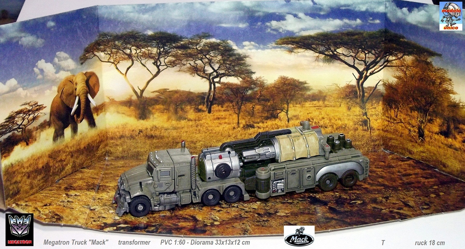 com o zé 2: Megatron Truck "Mack"