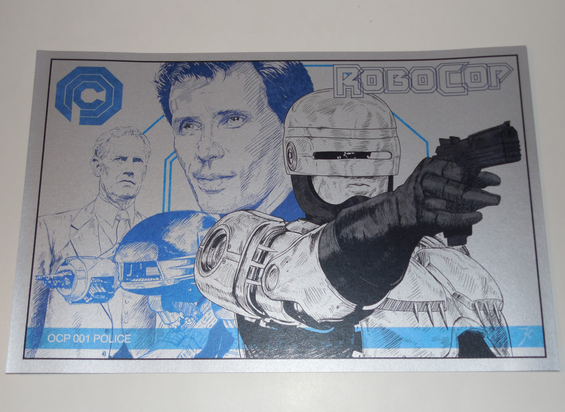 ARTOF7R: RoboCop Poster 11x17 limited edition print 2013 art poster