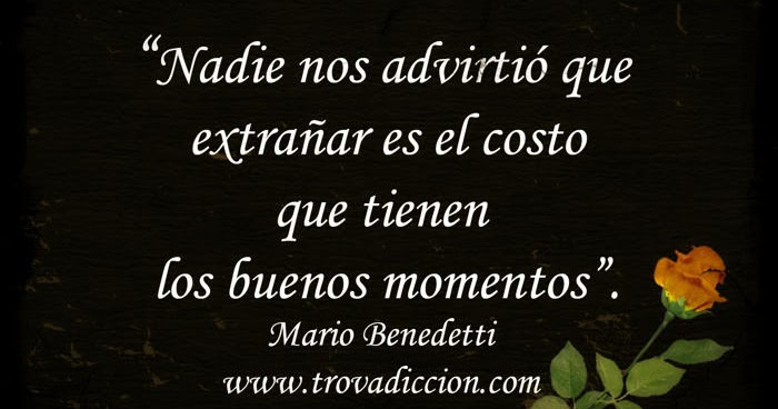 Es tan poco - Mario Benedetti