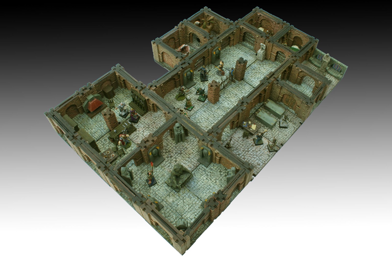 Wargame News and Terrain: Manorhouse Workshop: Plastic Dungeon ...
