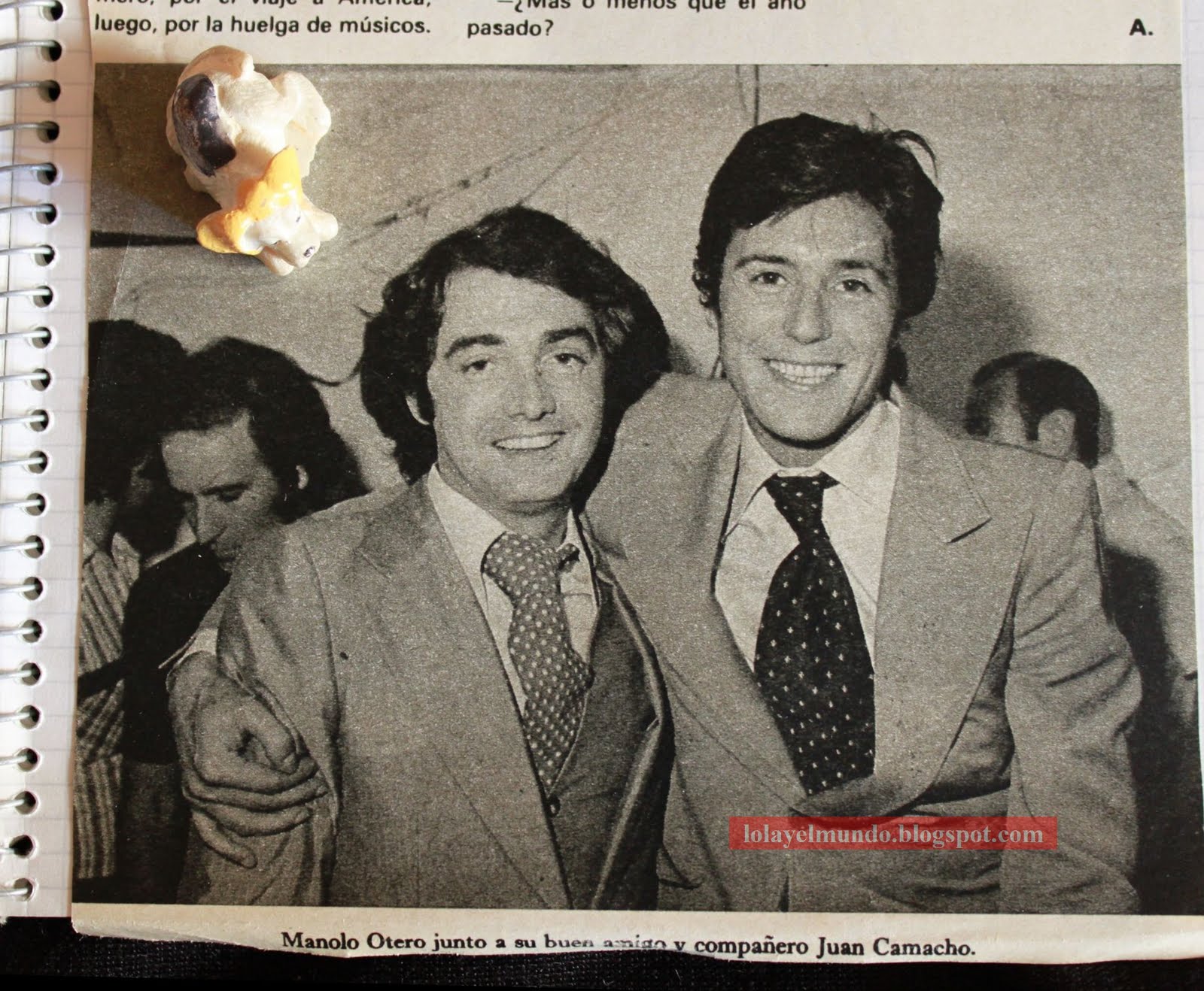 LOLA Y SU MUNDO: MANOLO OTERO, HASTA SIEMPRE