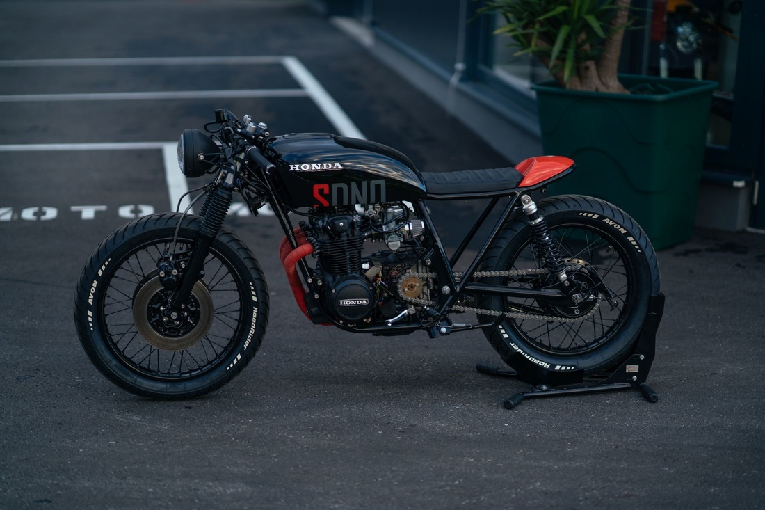 HONDA CB 550 F #27 "SDNO" - RocketGarage - Cafe Racer Magazine