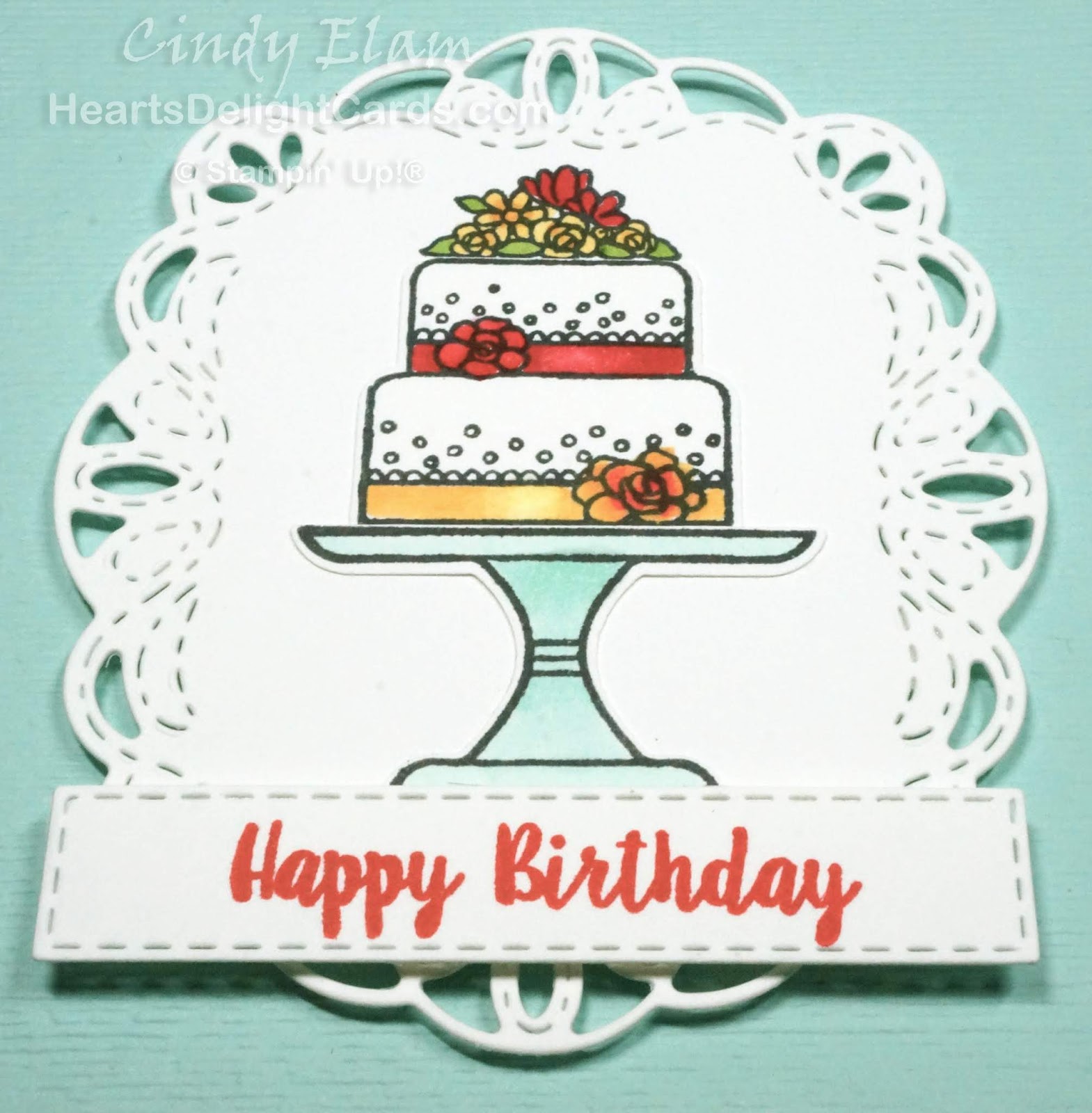 Heart's Delight Cards: It's a Piece of Cake!