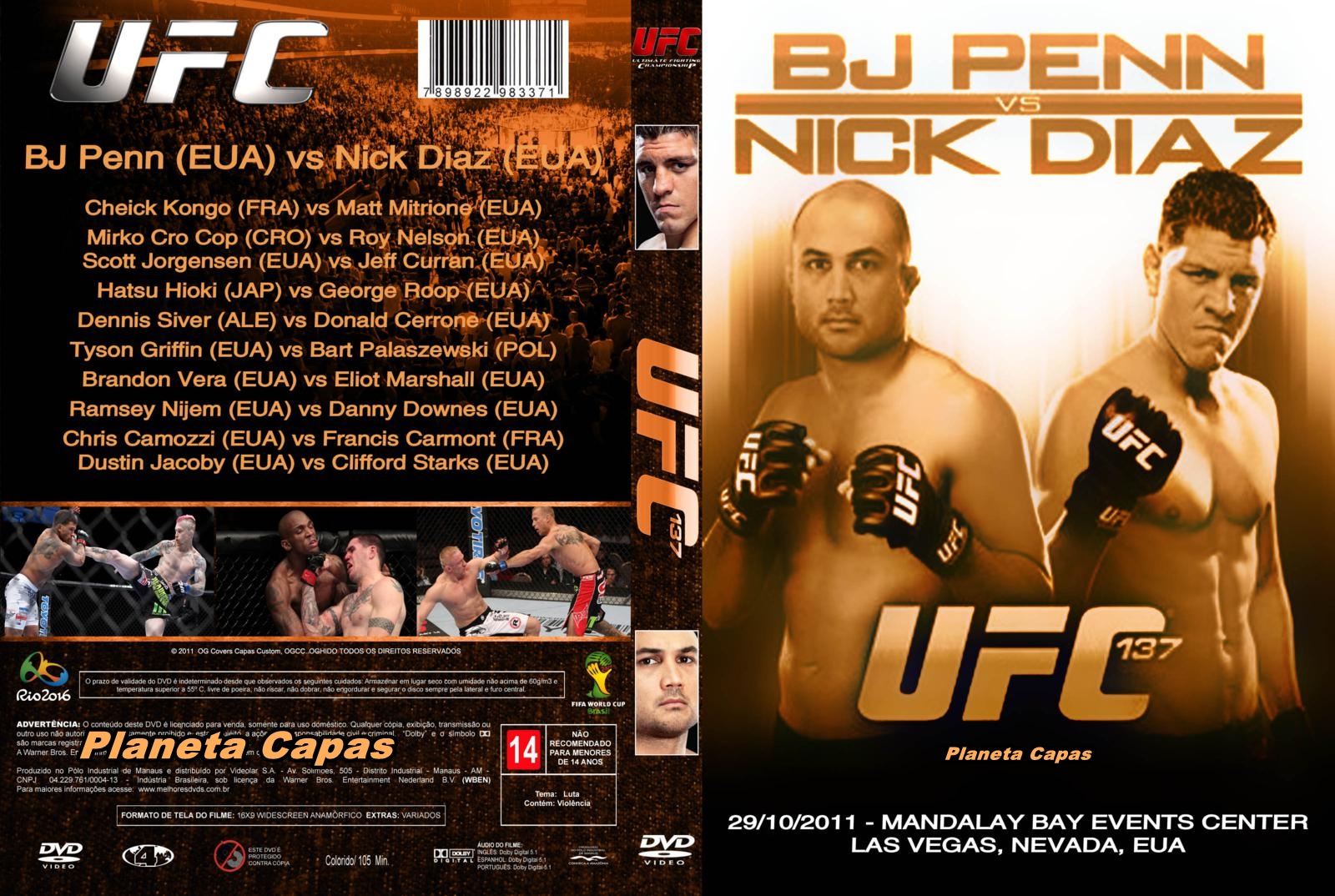 Planeta Capas: UFC 137