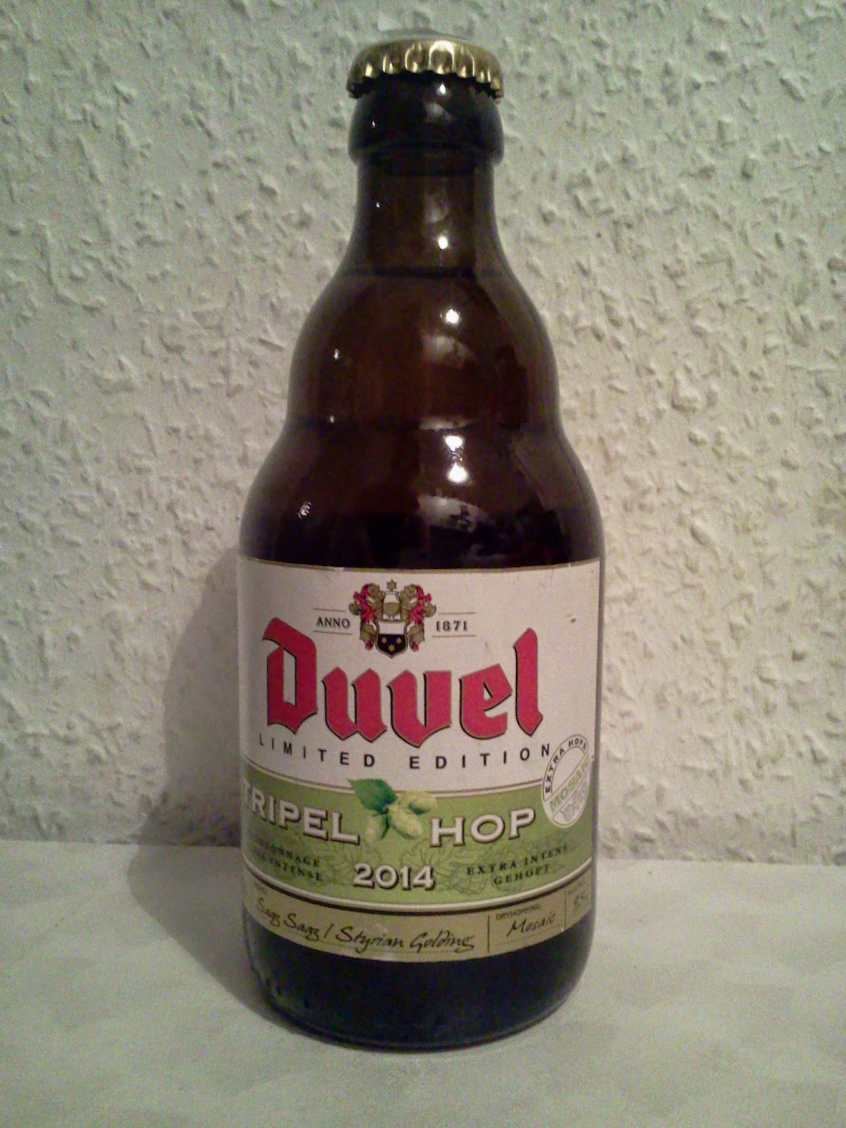 Duvel Tripel Hop 2014 - Average Guy's Guide to Beer
