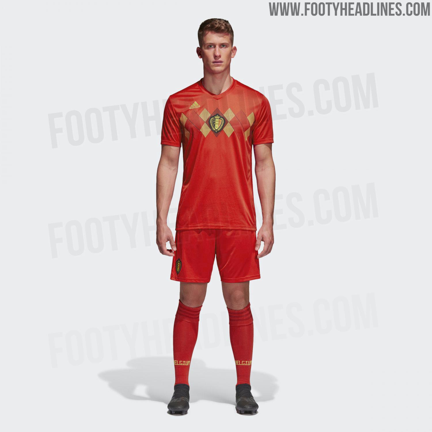 Belgium 2018 World Cup Home Kit Released - Footy Headlines