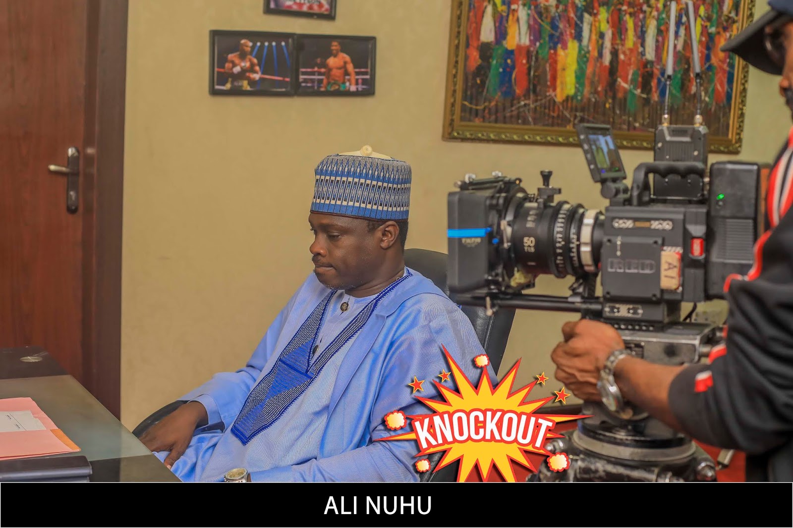 WAP concludes the recording of ''Knockout'' Comedy movie