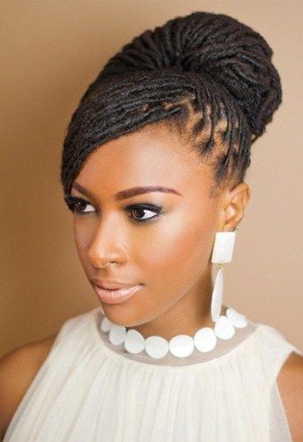 Naturally Beautiful Hair: Gorgeous Elegant Loc Updo
