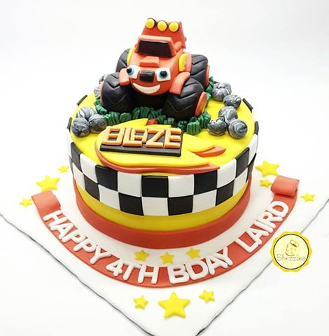 SHEZZLES | Cakes and Pastries: Blaze and the Monster Machines Cake