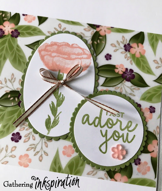 Gathering Inkspiration: Floral Romance Scrapbook Pages