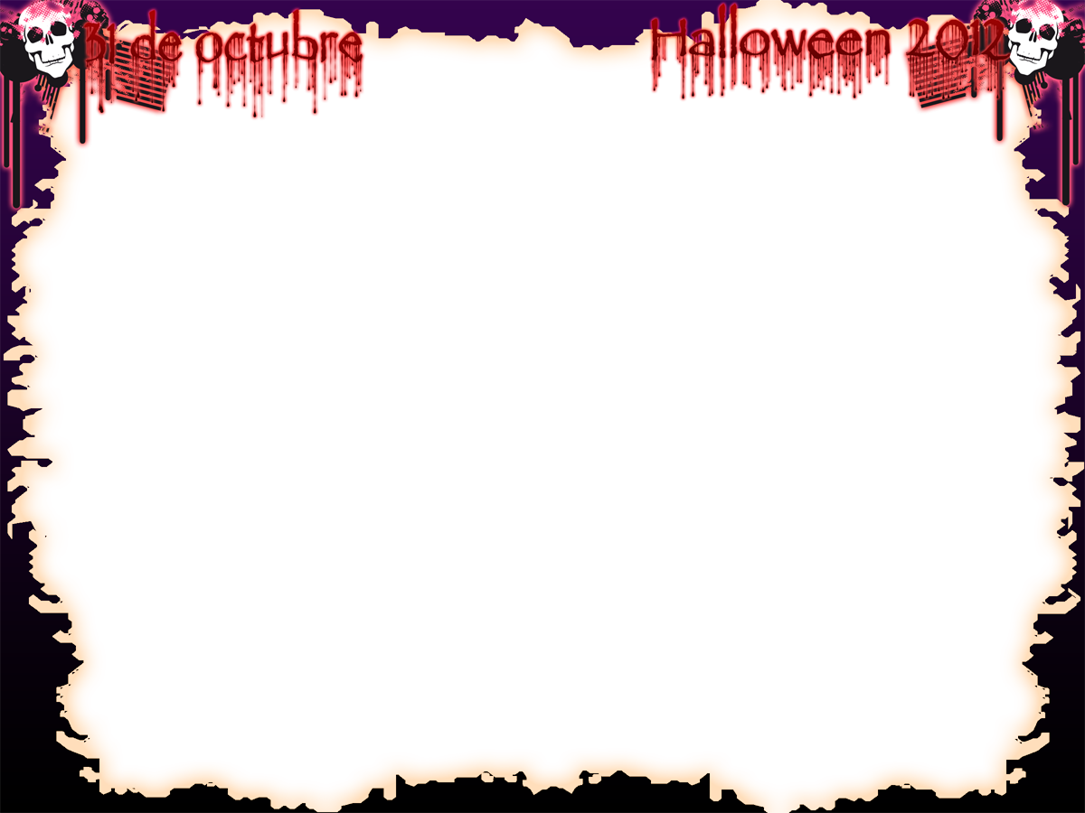 Marco para tus fotos de halloween - Marcos en psd y png para descargar ...