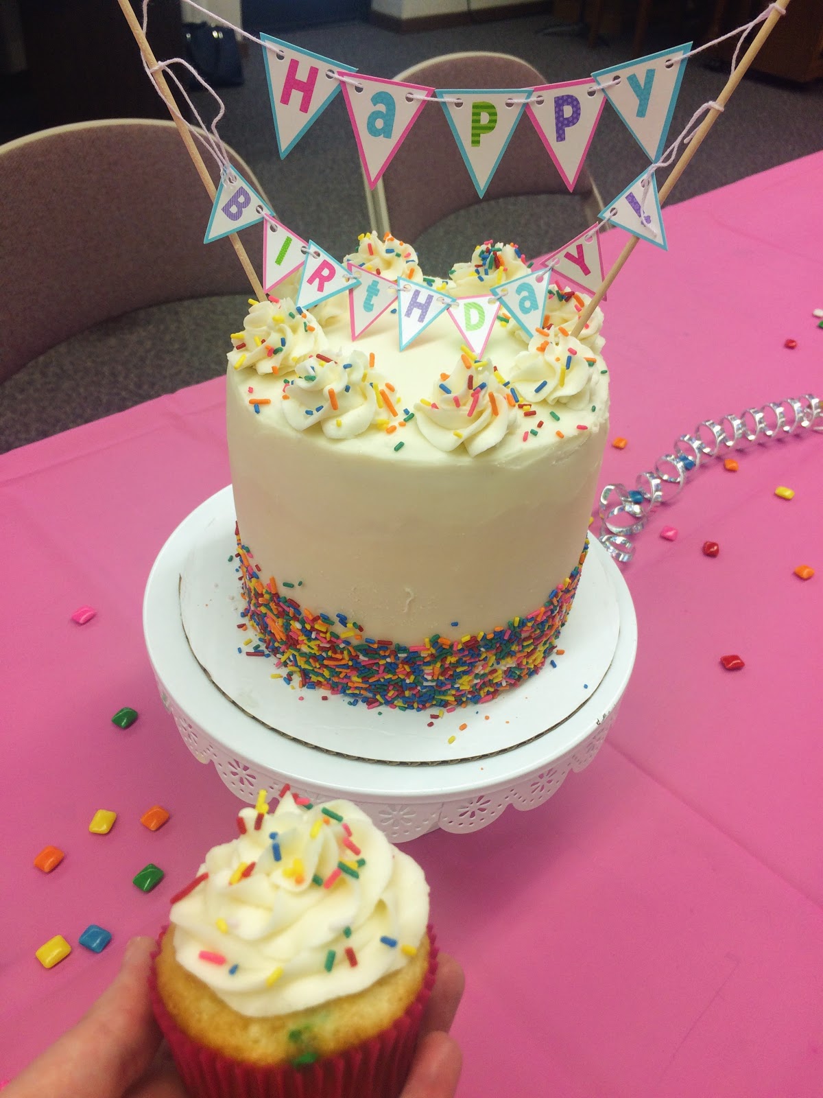 RuthAnne Strong: Funfetti Cake