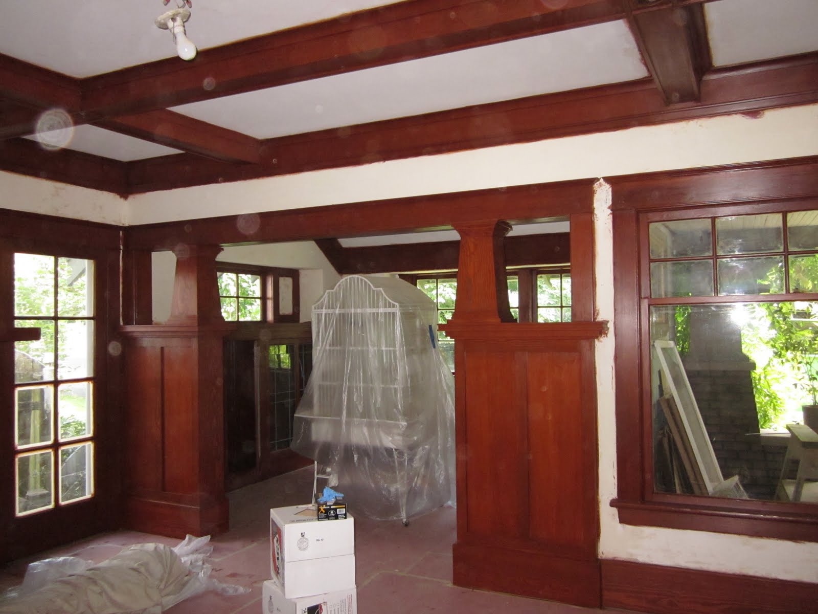 Laurelhurst Craftsman Bungalow: Living Room/Parlor Progress