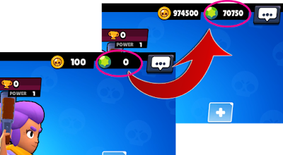 GET GEMS & COINS FOR FREE IN BRAWL STARS