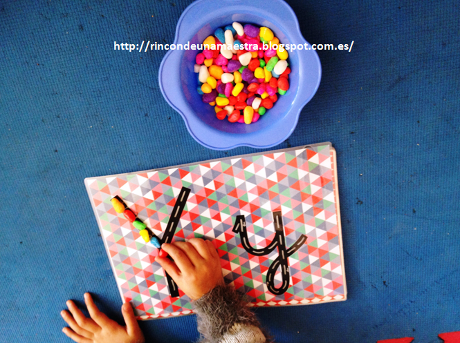Rincón de una maestra: Motricidad fina y el abecedario
