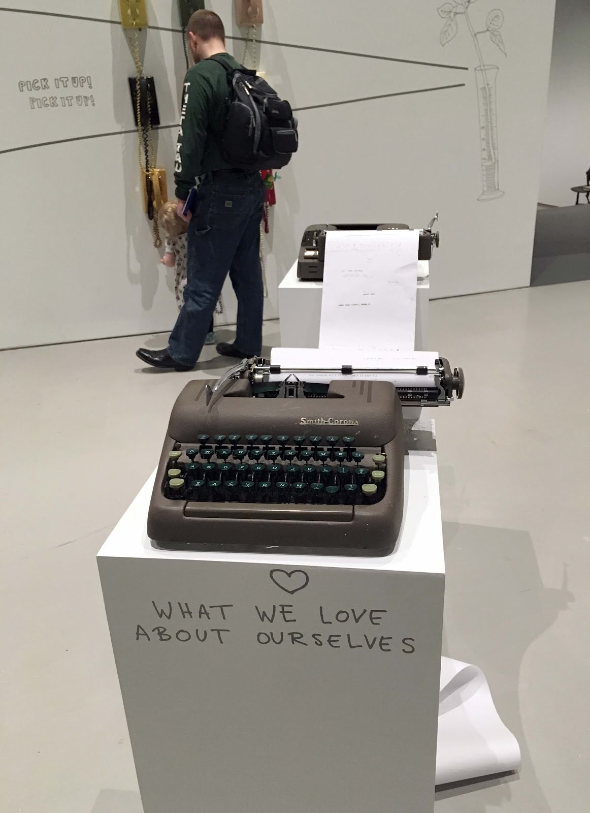 Typewriter repair at the museum/ /THE TYPEWRITER REVOLUTION