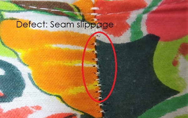 List of Garment Defects with Images