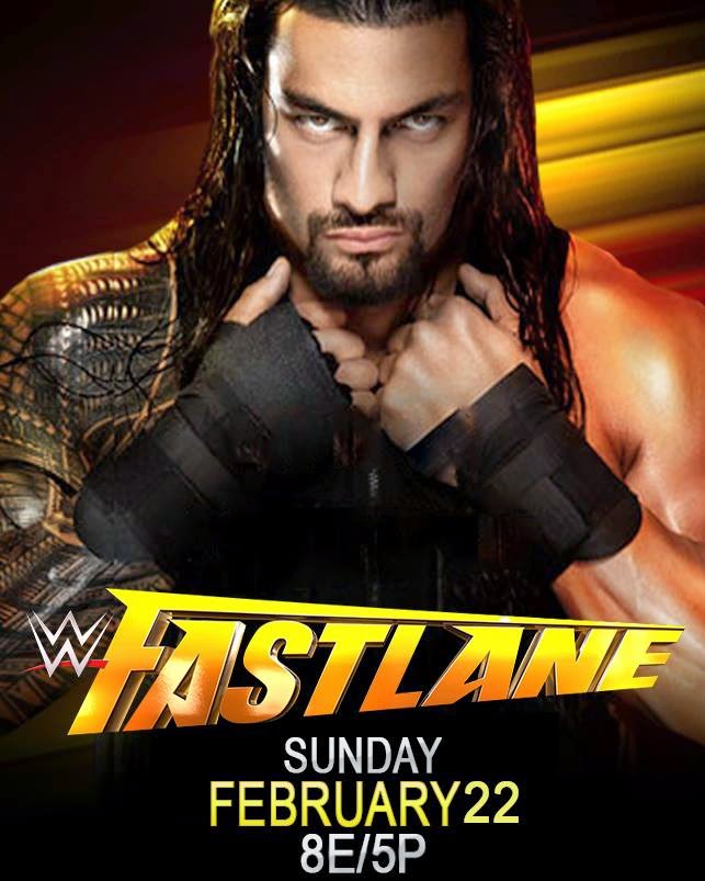 WWE PSD : WWE - FastLane 2015 Poster Remake