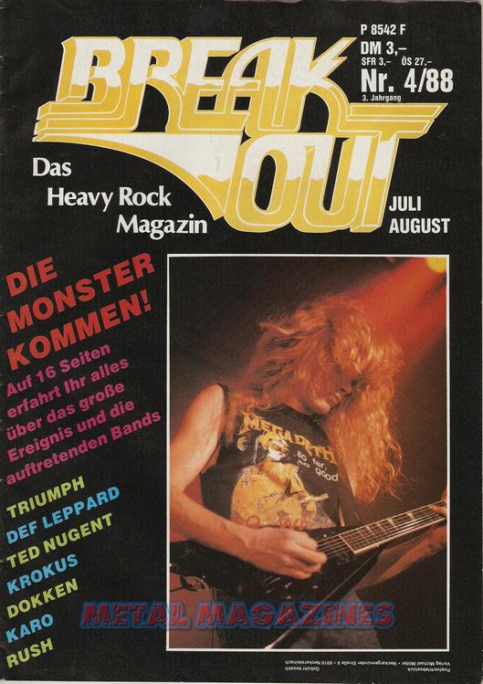 METAL MAGAZINES: BREAKOUT (Germany)