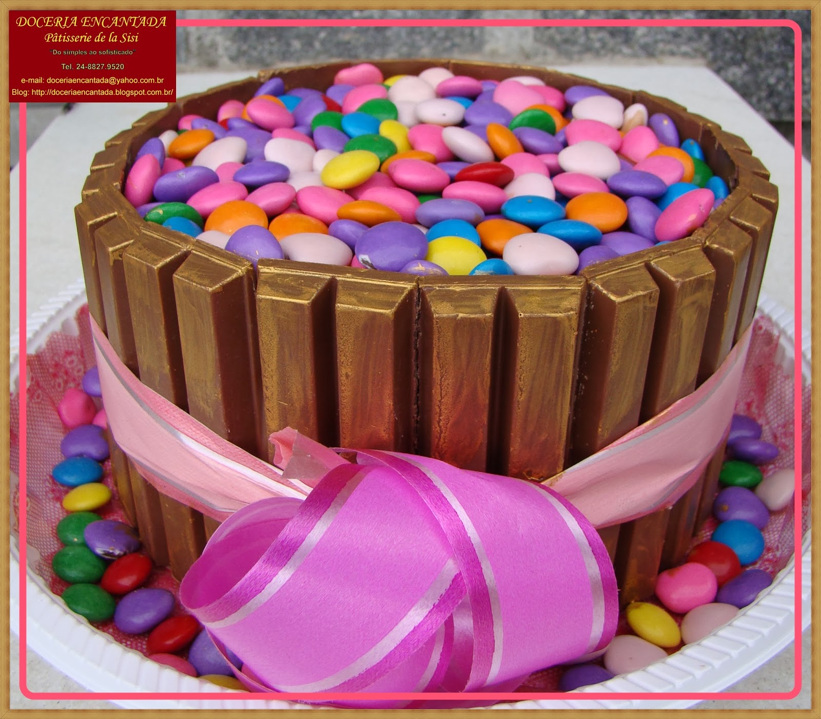 DOCERIA ENCANTADA Pâtisserie de la Sisi: Tortas Kit kat