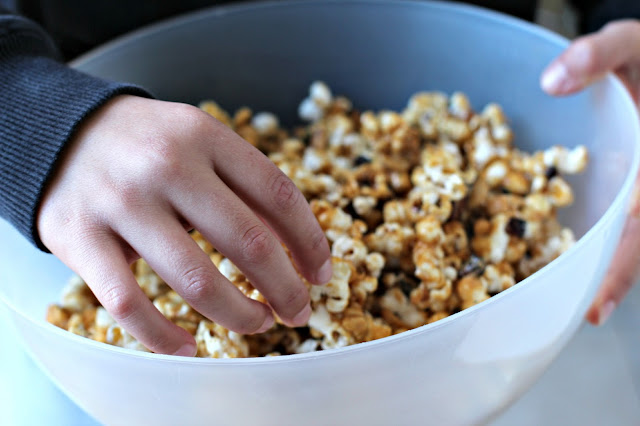 Milk and Honey: Caramel Bacon Popcorn