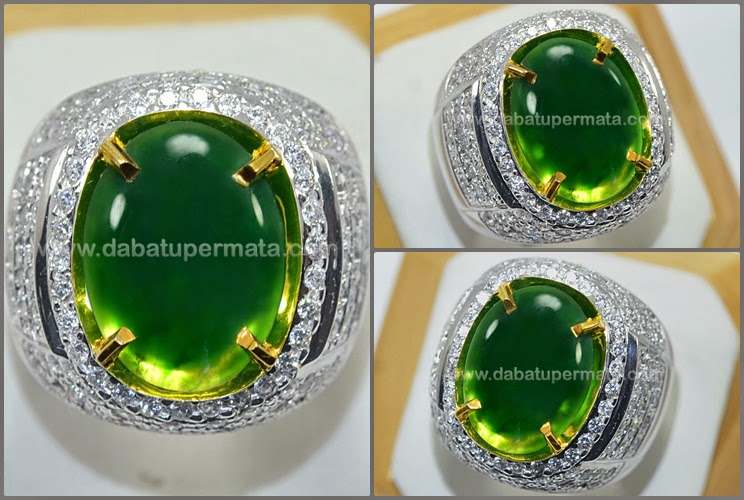 Batu Permata JADE/ GIOK Burma No Heat Tipe-A - JD 042