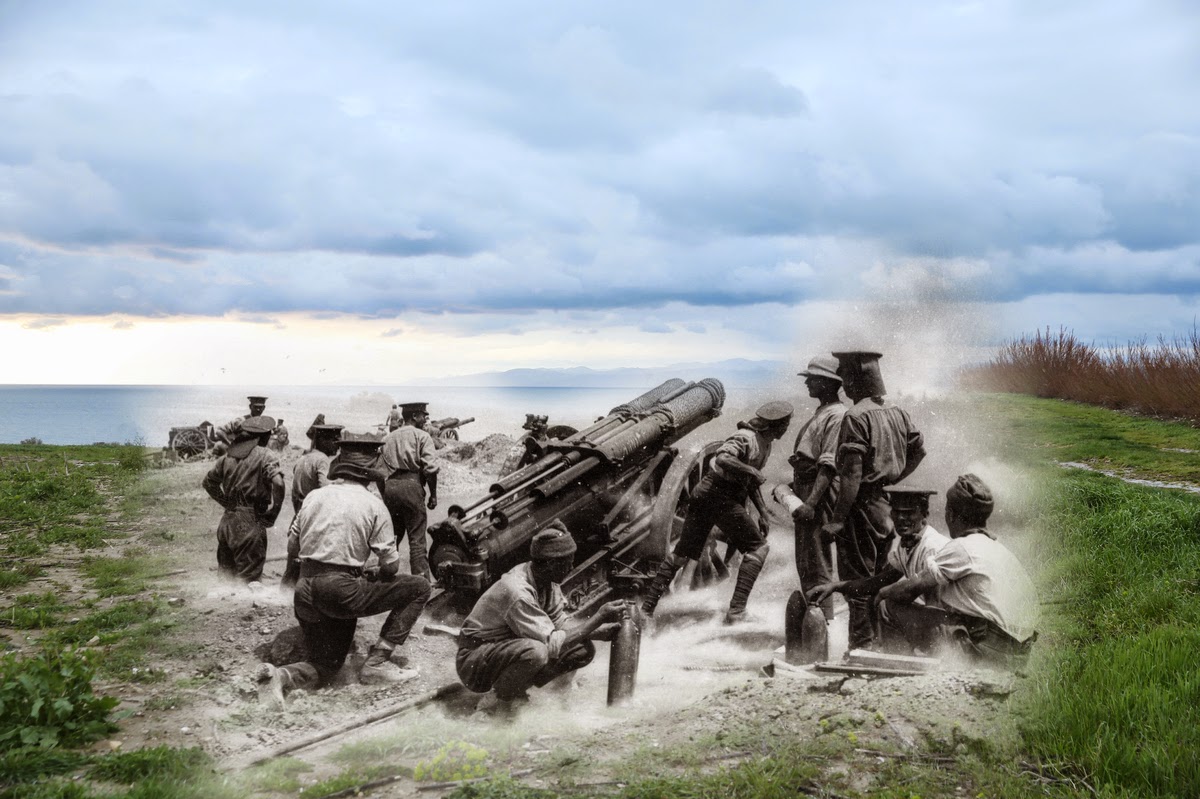 Gallipoli Campaign: Overlay Images Show The First World War Battlefield ...