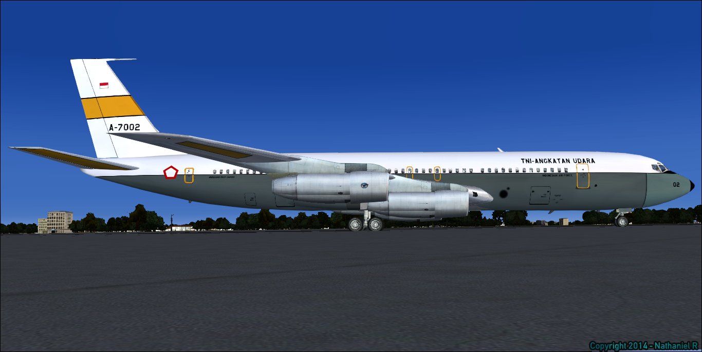 Boeing 707-320C - Indonesian Air Force - A-7002 - (scrapped ...