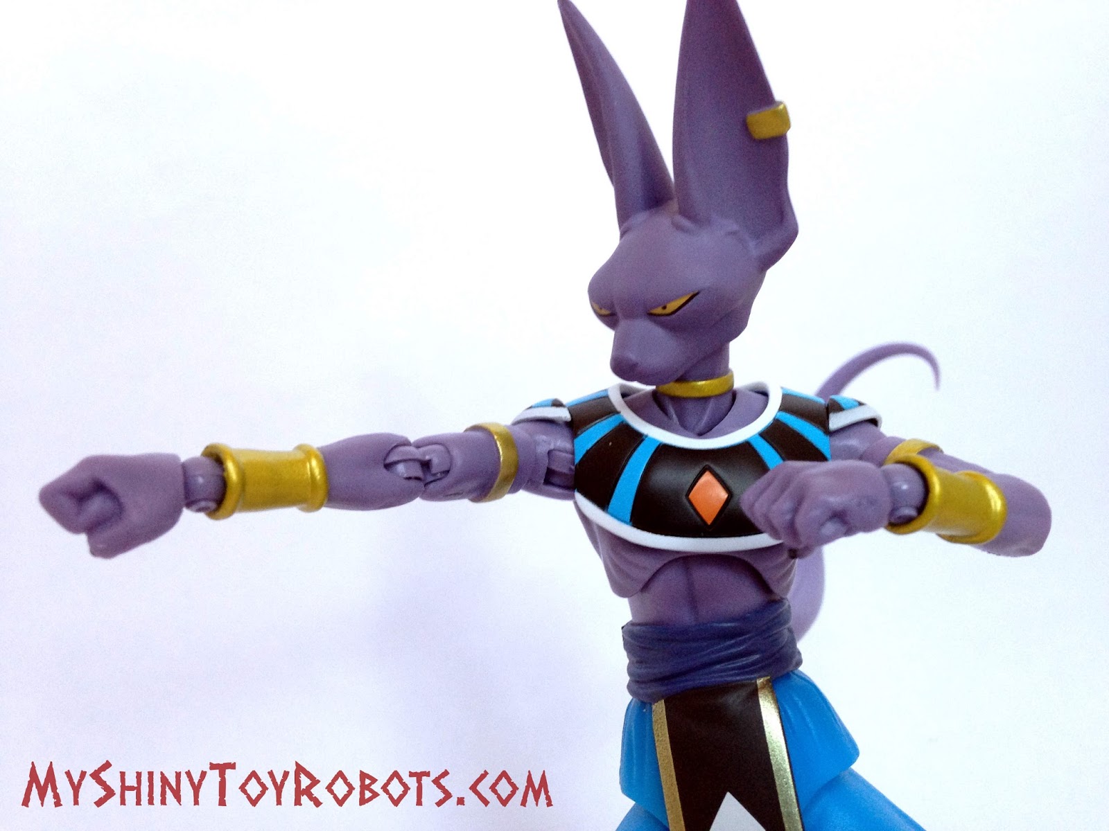 My Shiny Toy Robots: Toybox REVIEW: S.H. Figuarts Beerus