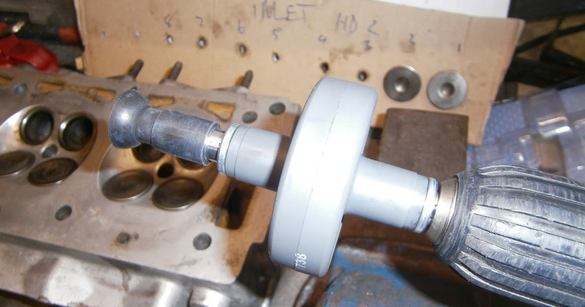 Lotus Excel Restoration: Grinding (lapping) in the valves; fitting ...