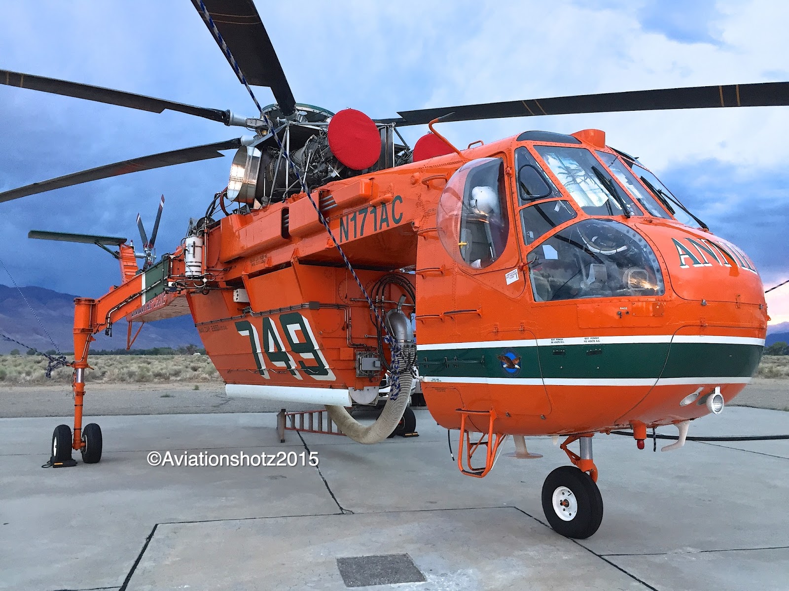 Aviationshotz: Sikorsky S-64 Skycrane - N171AC