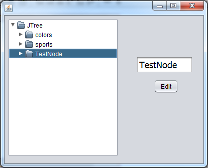 Java Edit JTree Node - C#, JAVA,PHP, Programming ,Source Code