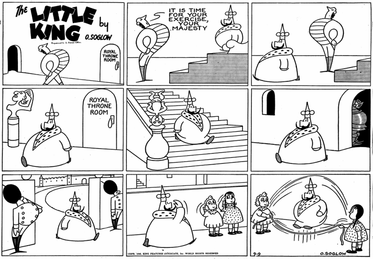 Art Contrarian: Otto Soglow: From The New Masses to The Little King