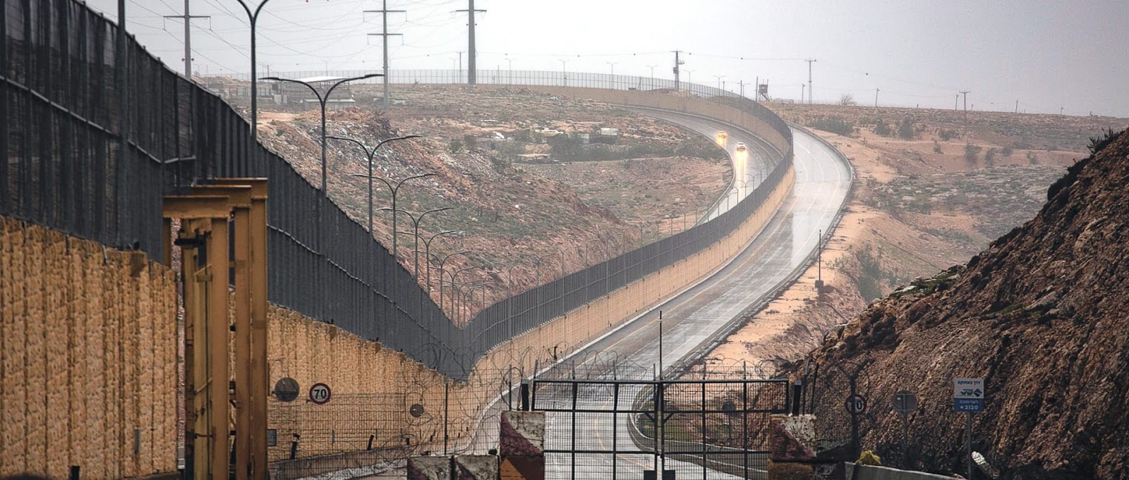On the Contrary: “Jews” only highway opens next to giant Israeli border ...
