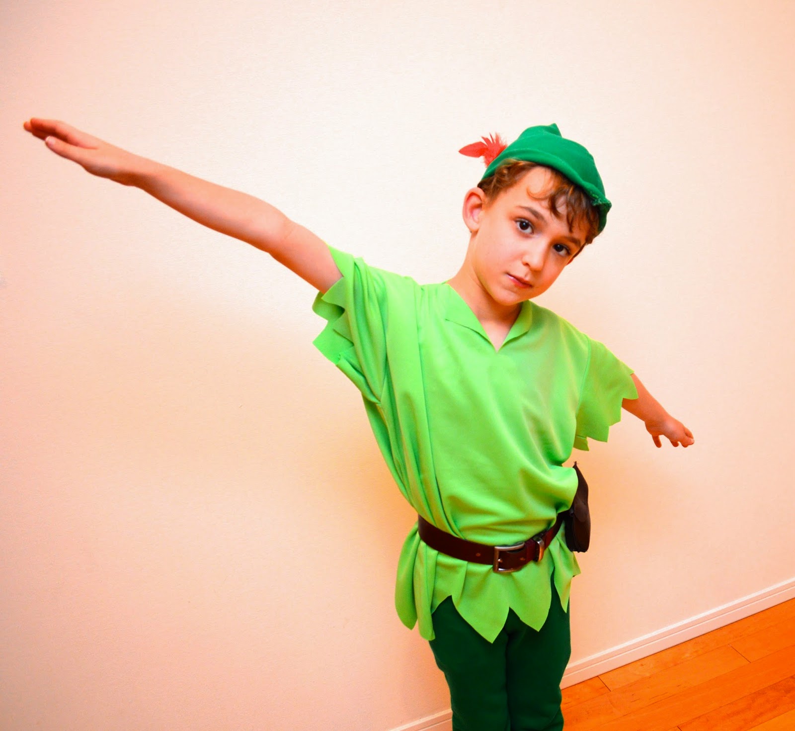 Beth Being Crafty: Halloween 2014: Peter Pan and Tinkerbell