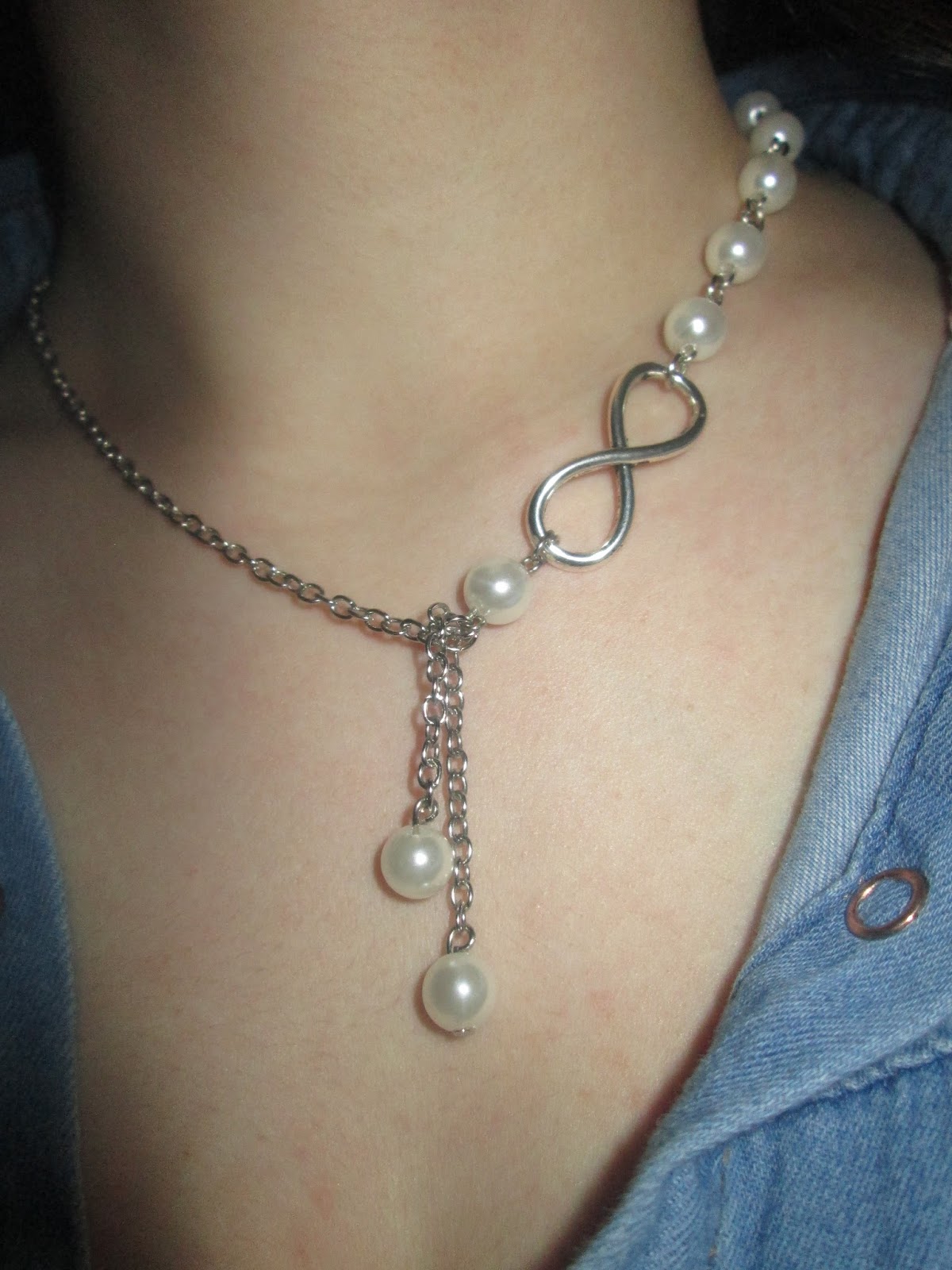 1001PérolasRosa: Colares simples