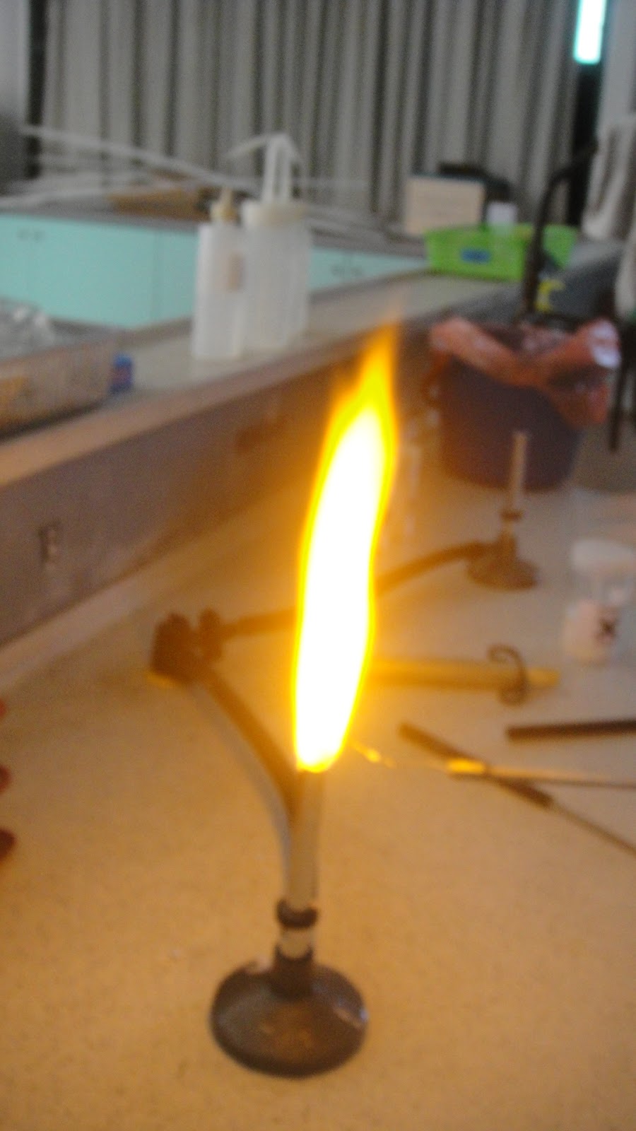 CSI project: Flame test