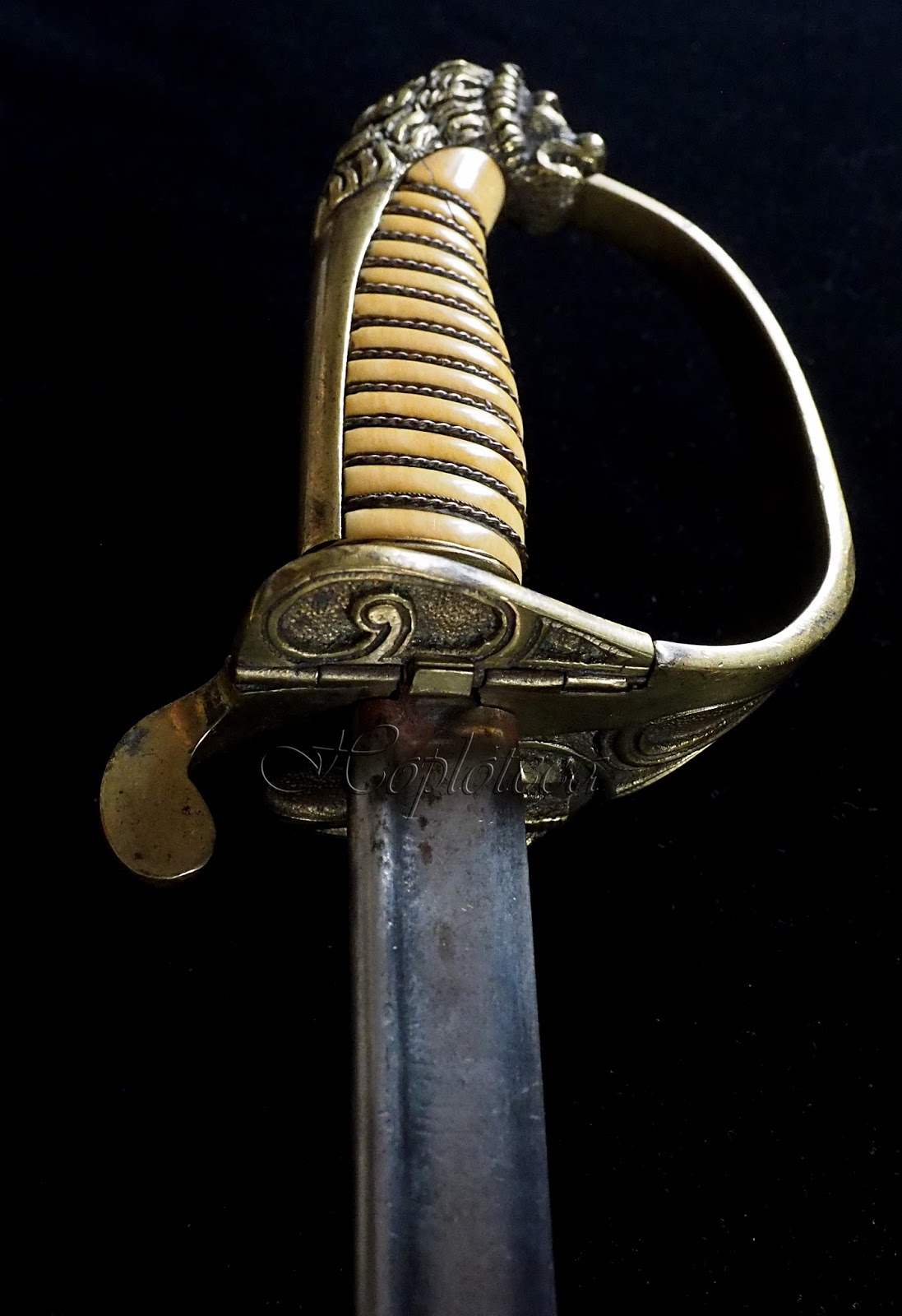 Sables Reglamentarios Españoles: Sable de Oficial de la Armada md 1844/ ...