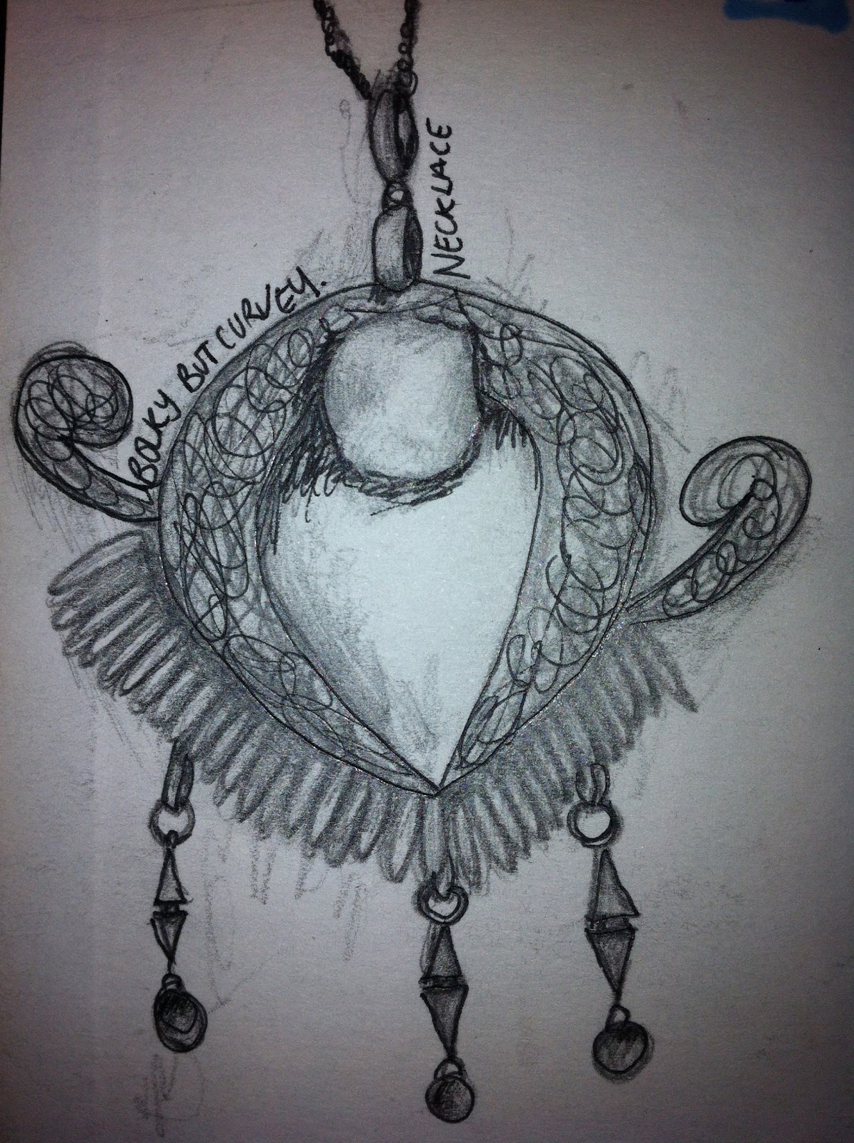 My Final Major Project: Sketches of some African jewellery in the Pitt ...