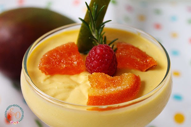 CREMA DE MANGO CON MASCARPONE | El jardín de mis recetas