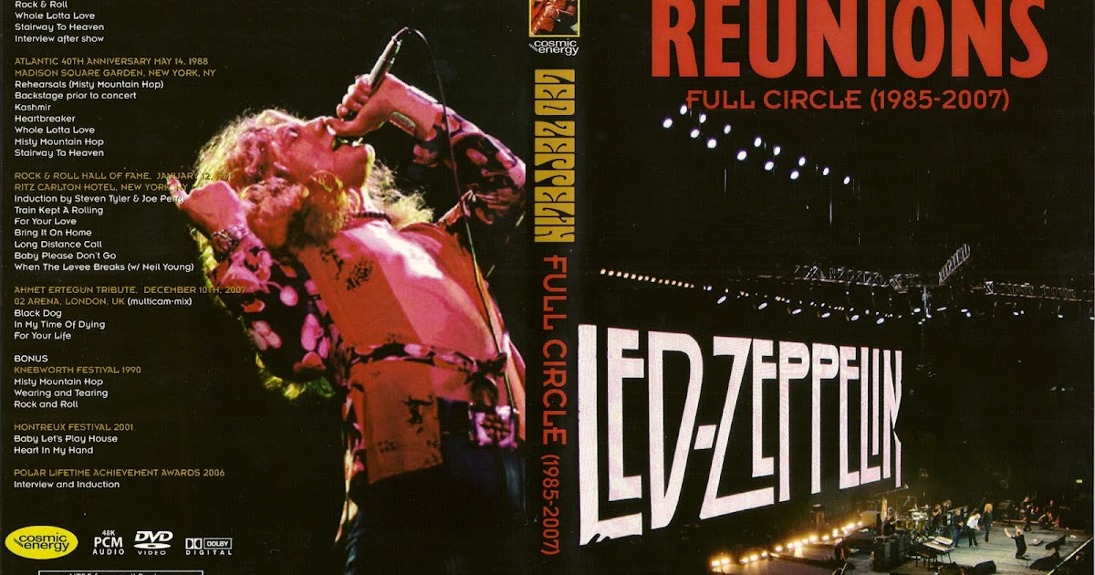 T.U.B.E.: Led Zeppelin - 1985-2007 - Reunions - Full Circle (DVDfull ...