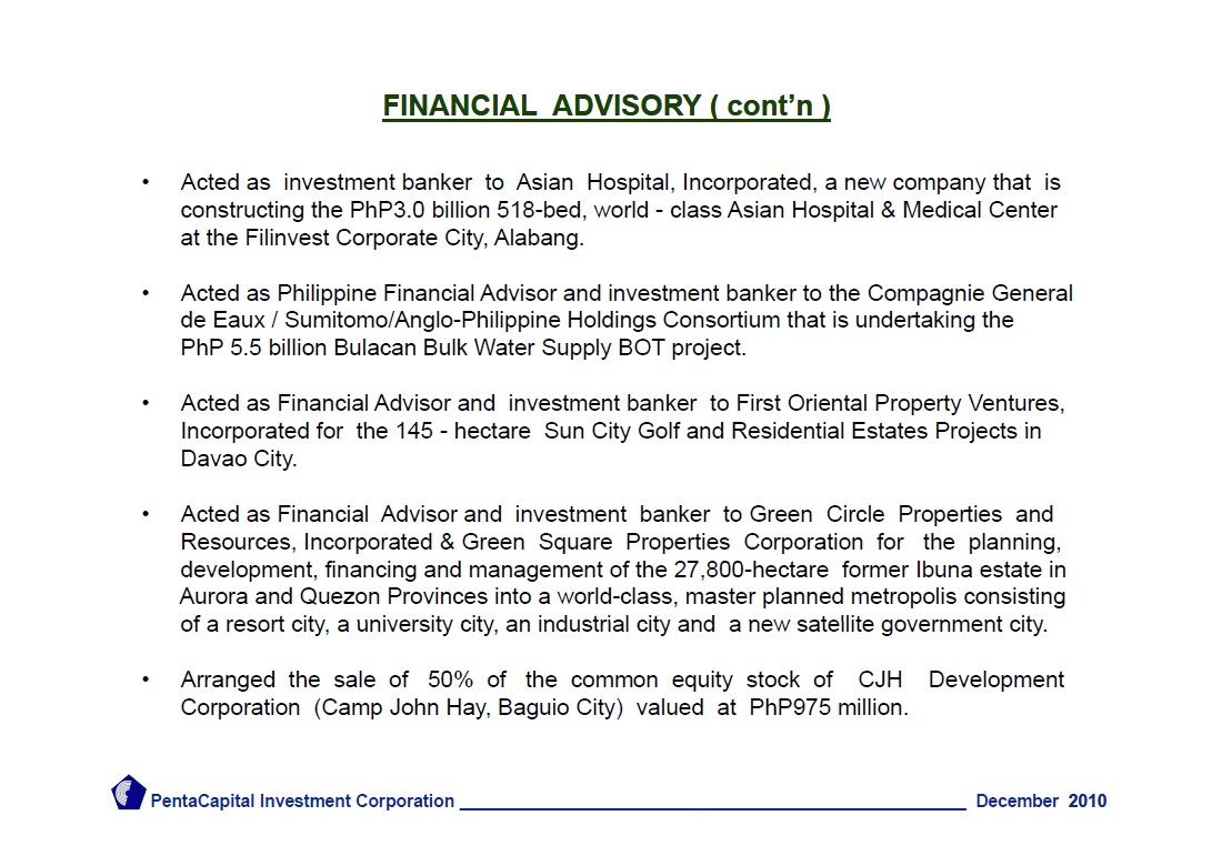 VMOBILE: Penta Capital Profile