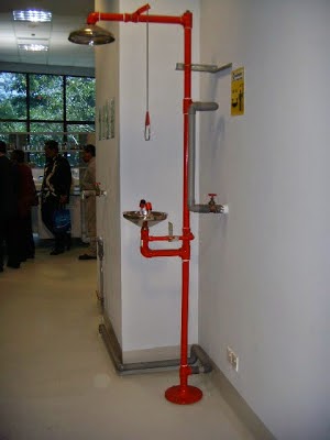 OSH The Journey: Emergency Shower System at Work Place