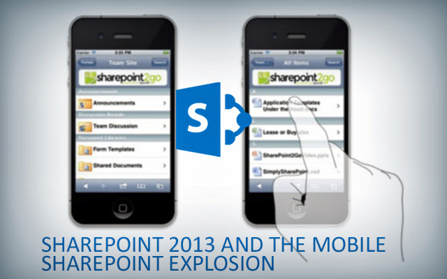 SharePoint Development: SharePoint 2013 and the Mobile SharePoint Explosion